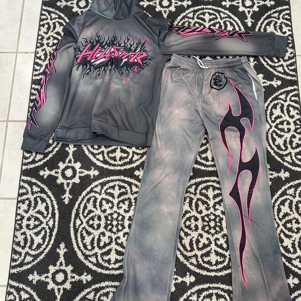 hellstar tracksuit - Depop