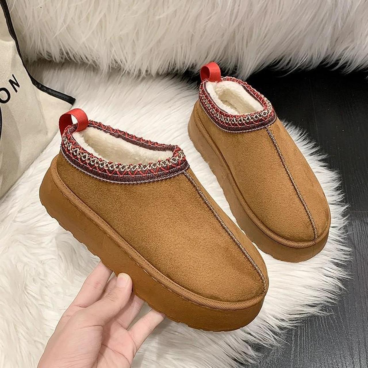 Premium Ugg Look Alike Womens Slip On Warm Faux... - Depop