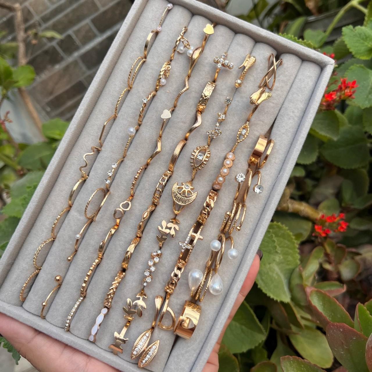 66 Pcs Old Money Rings Set For Women - Old Money... - Depop