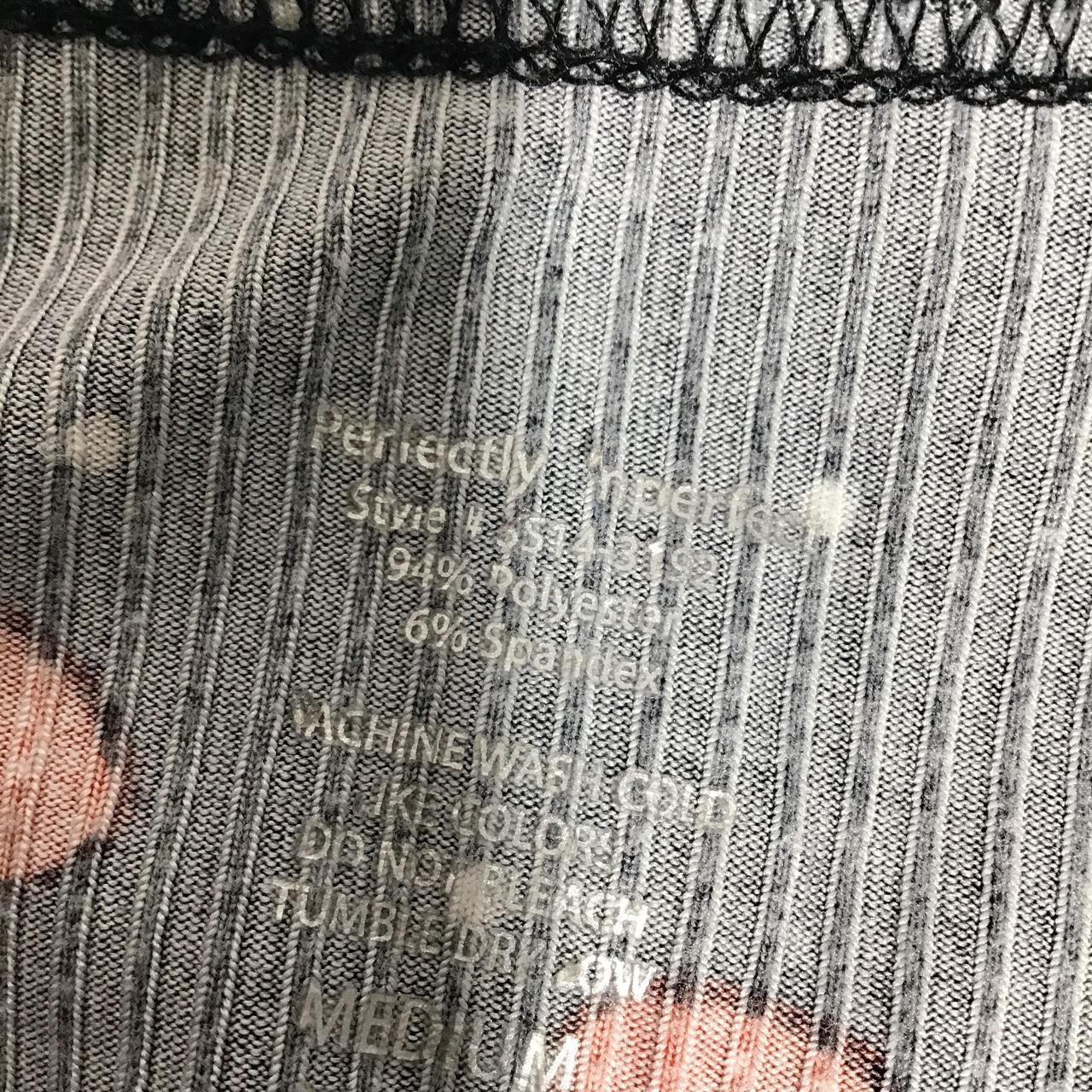 PERFECTLY IMPERFECT STRAWBERRY LACED TOP, used, no... - Depop