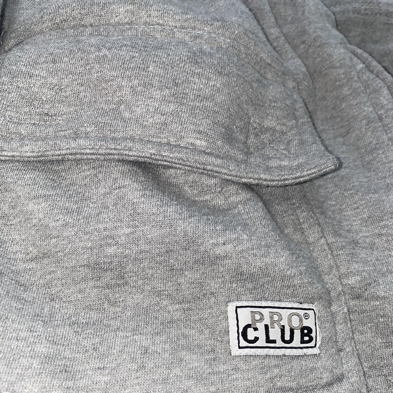 grey soft warm pro club sweatpants new - Depop