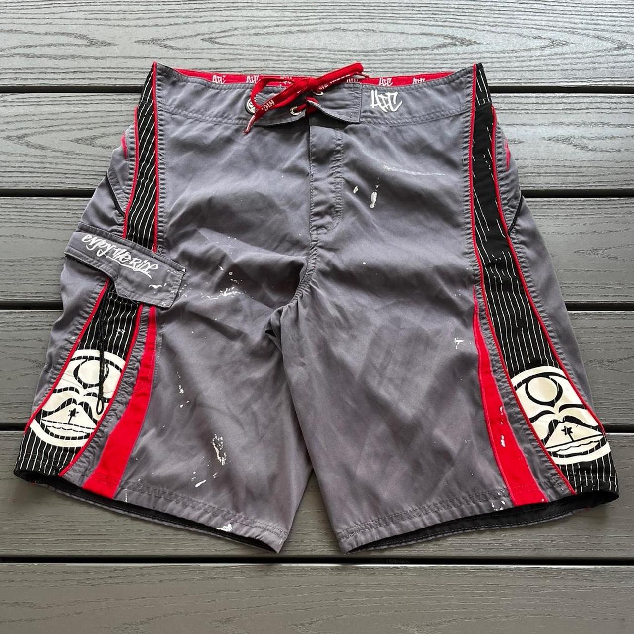 Vintage HIC Surf surfwear board shorts Size... | Depop