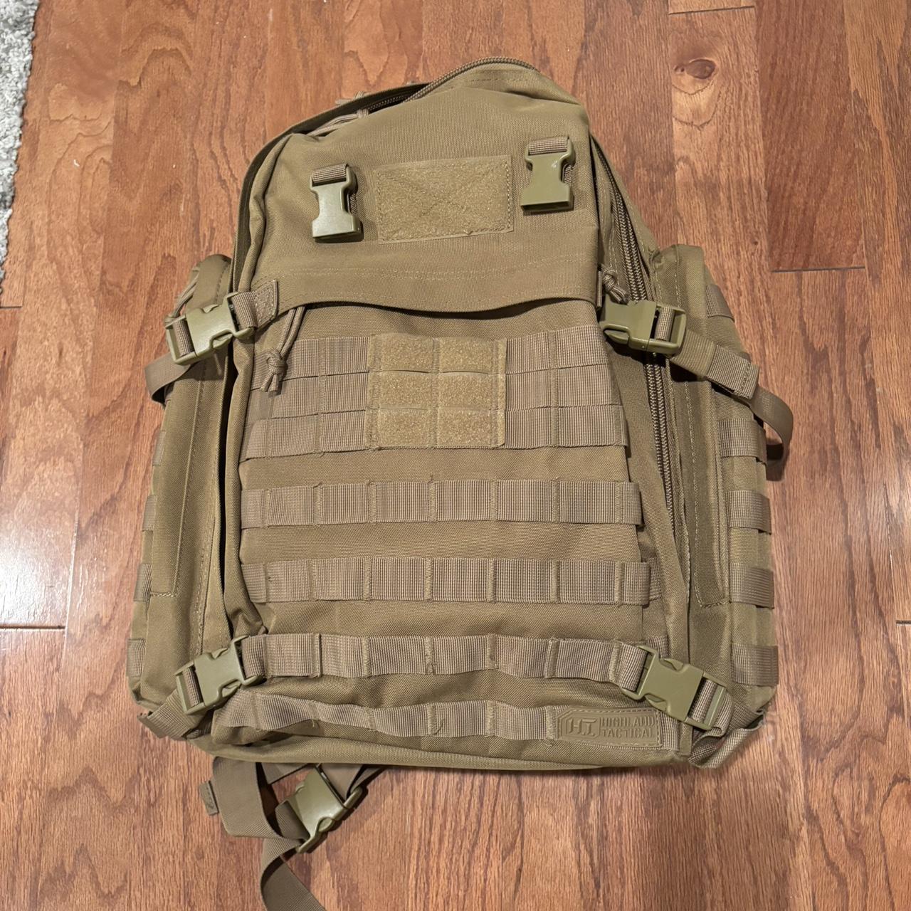 Highland Tactical large military style backpack - Depop