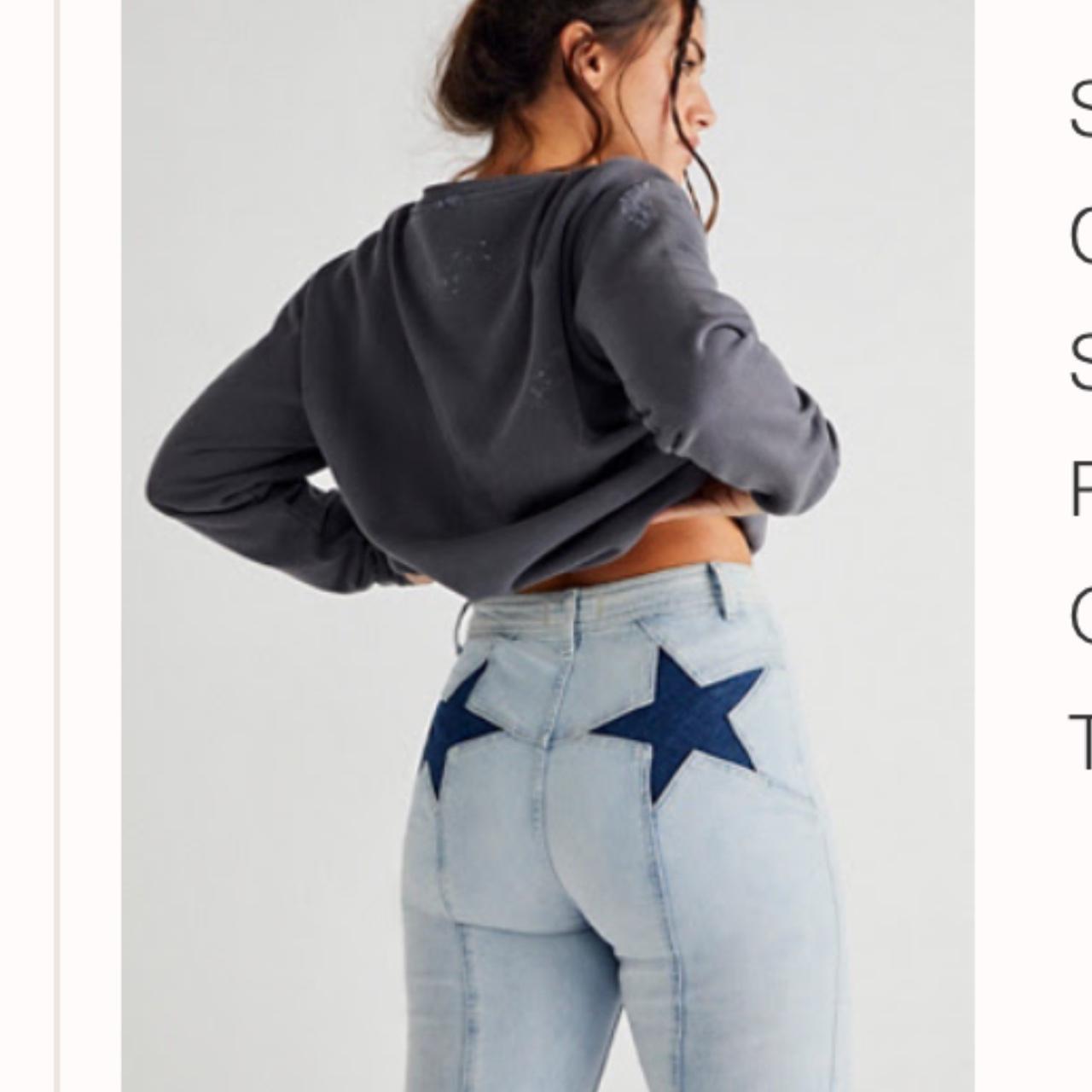 Free People firecracker jeans - Depop