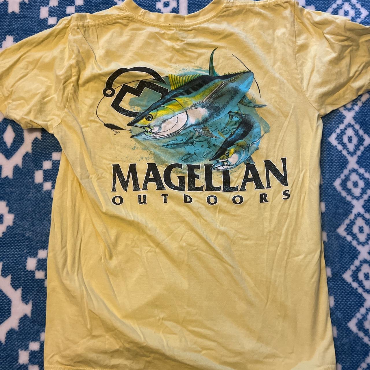 Magellan Tshirt ,light yellow color really brings... - Depop