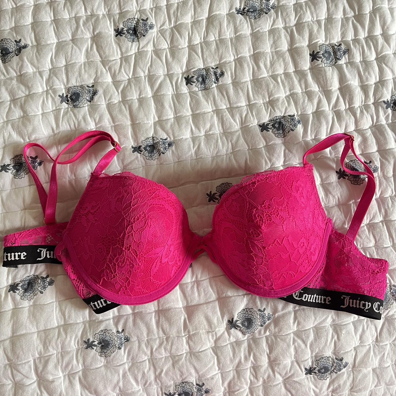 Juicy Couture lace bra •size 34b •color... | Depop