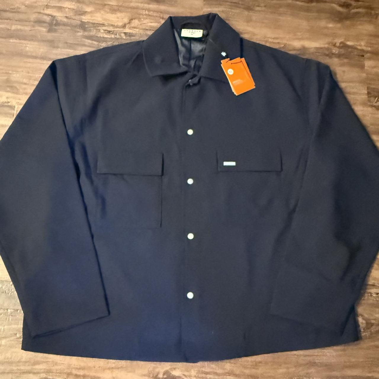YoungLA navy blue jacket - Depop