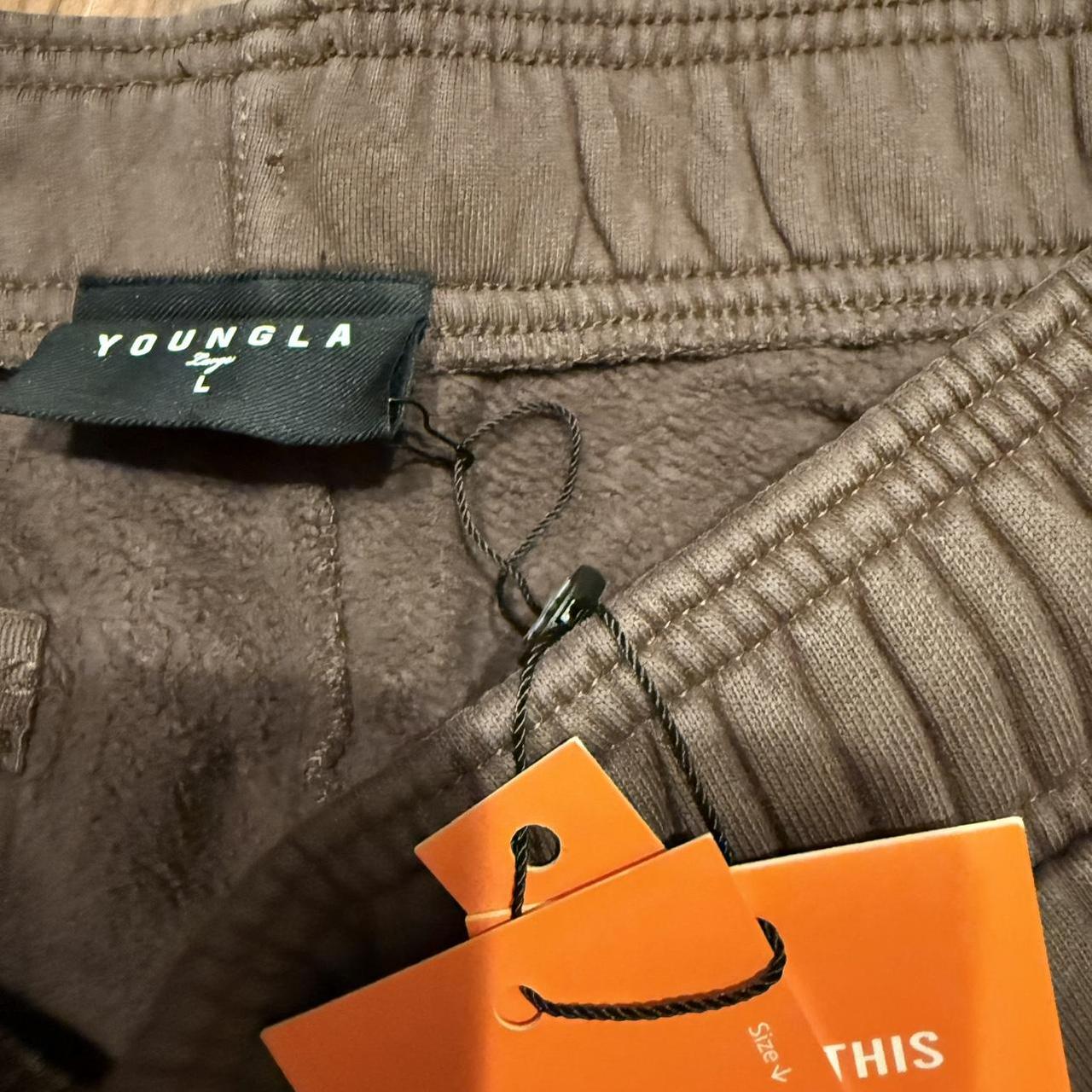 YoungLA the immortal club brown shorts - Depop