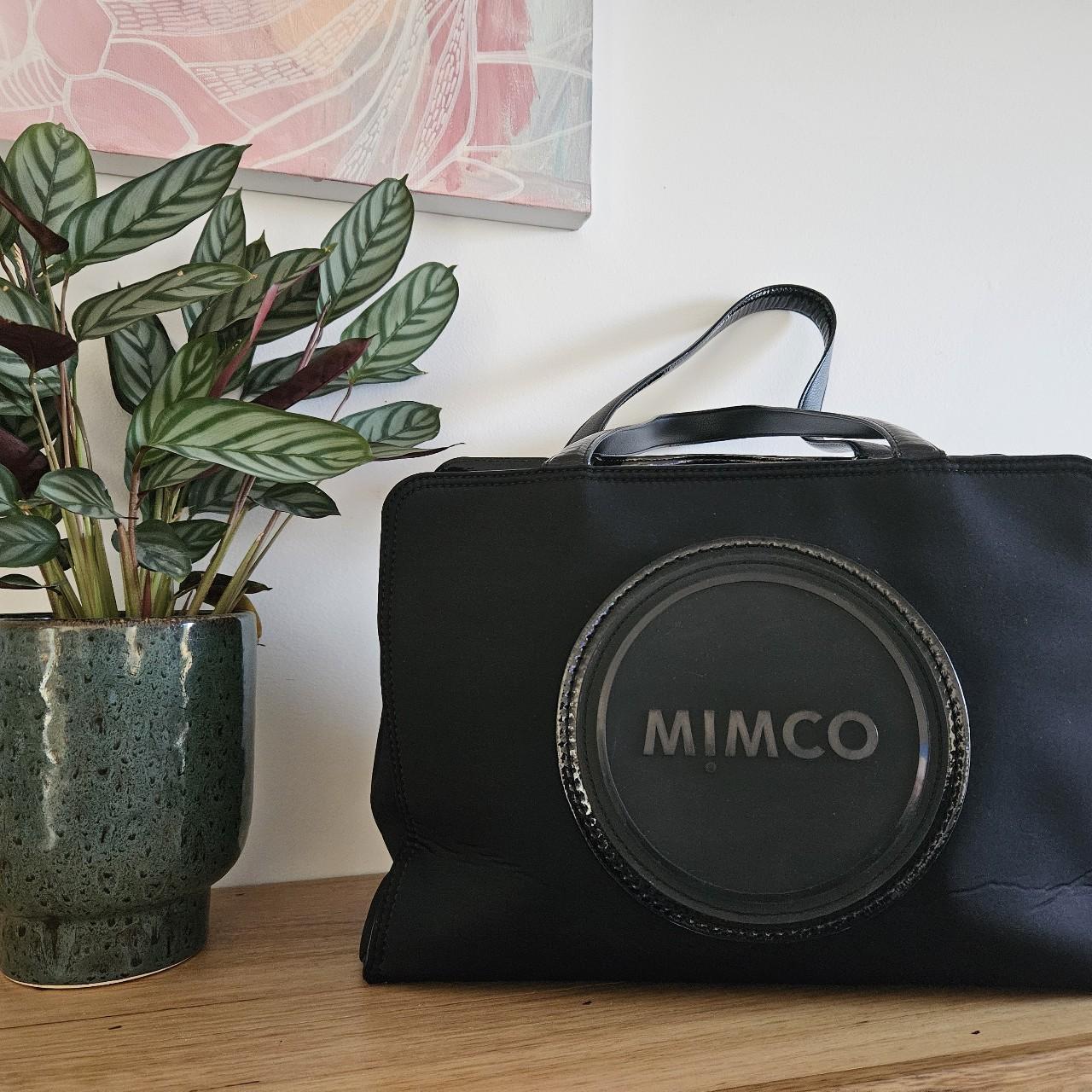 Mimco Serenity Black Large Tote EUC - Depop