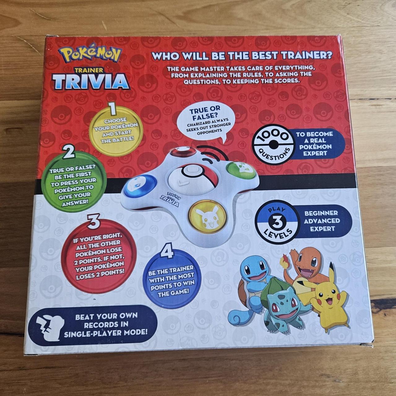 Pokemon Trainer Trivia Game. 1-4 players. 7+ age.... | Depop