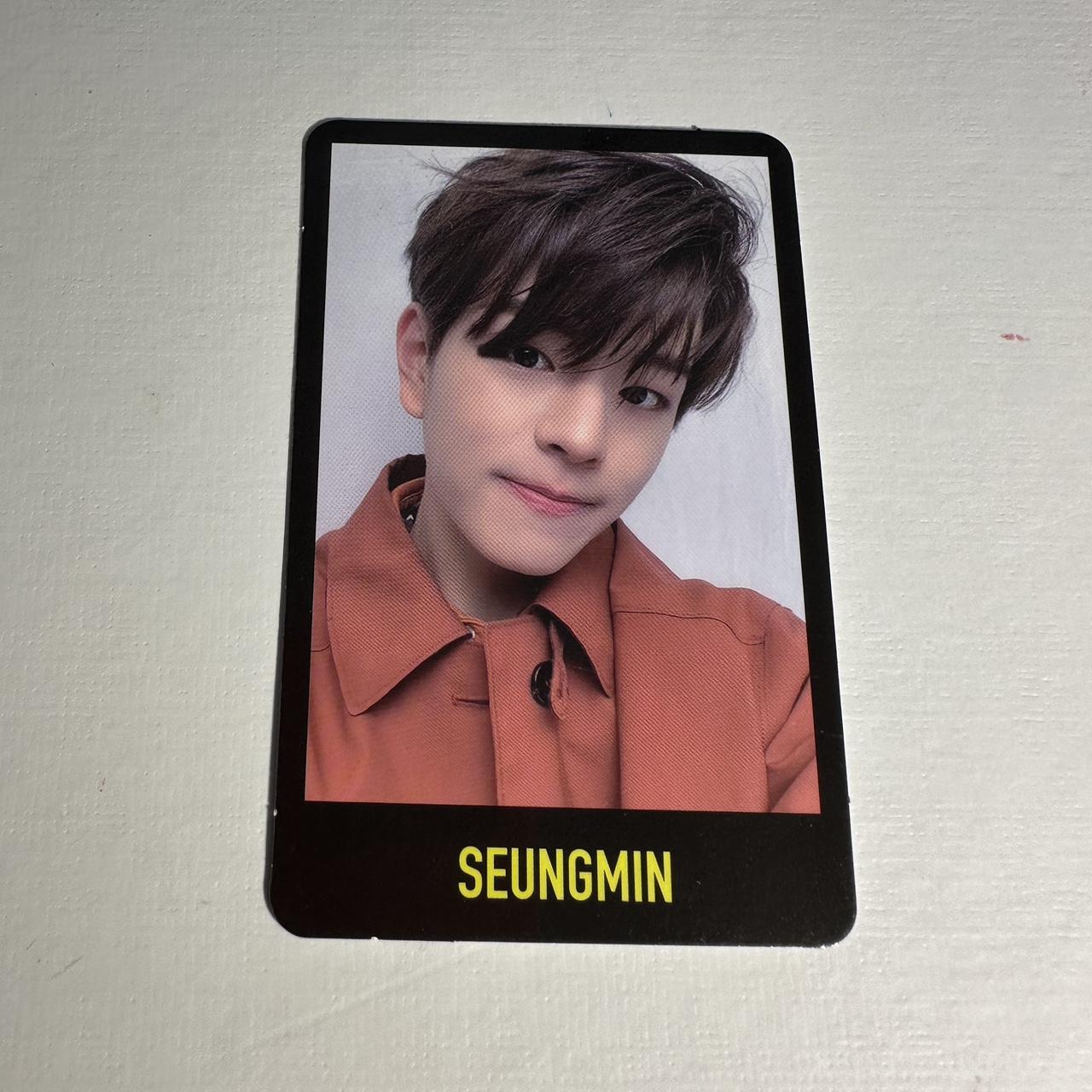 STRAY KIDS SEUNGMIN PHOTOCARD — miroh INSTANT BUY... - Depop