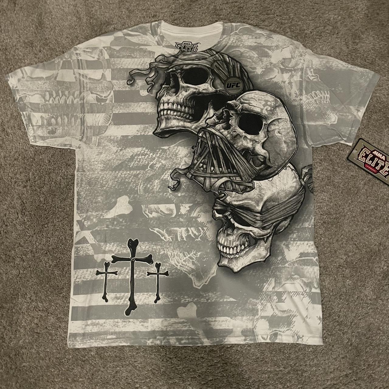Affliction MMA Elite y2k Shirt X-Large (The back... - Depop