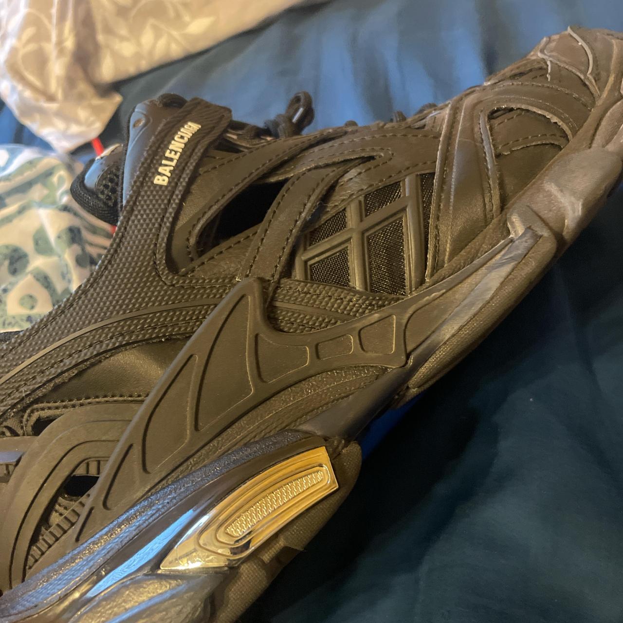 all black “balenciagas” comes with box #streetwear... - Depop