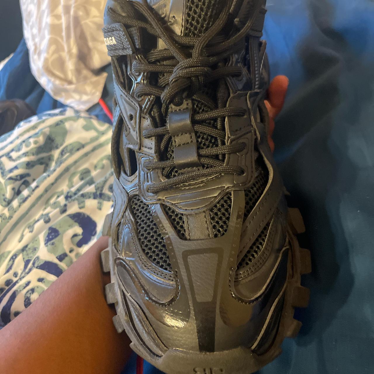 all black “balenciagas” comes with box #streetwear... - Depop