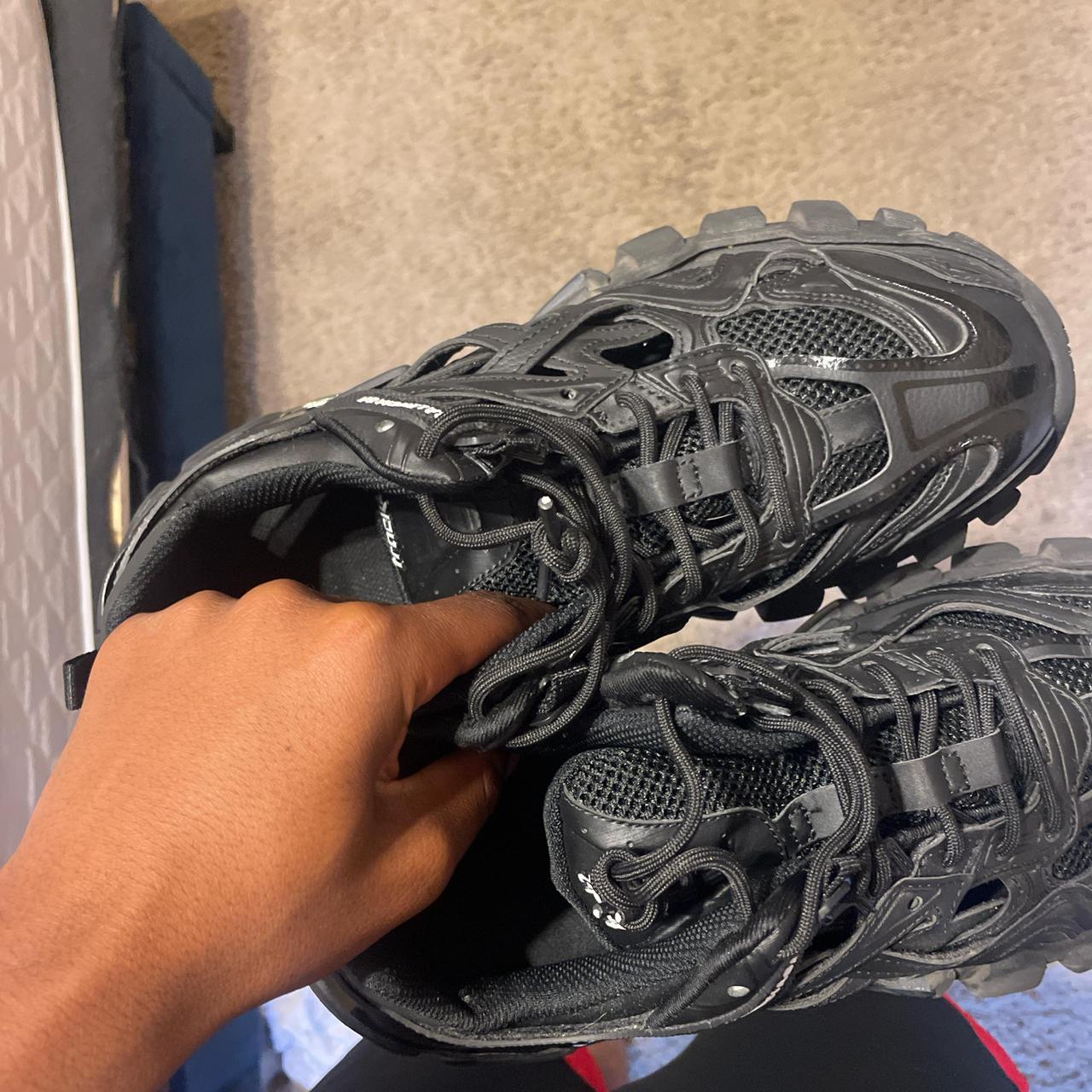 all black “balenciagas” comes with box #streetwear... - Depop