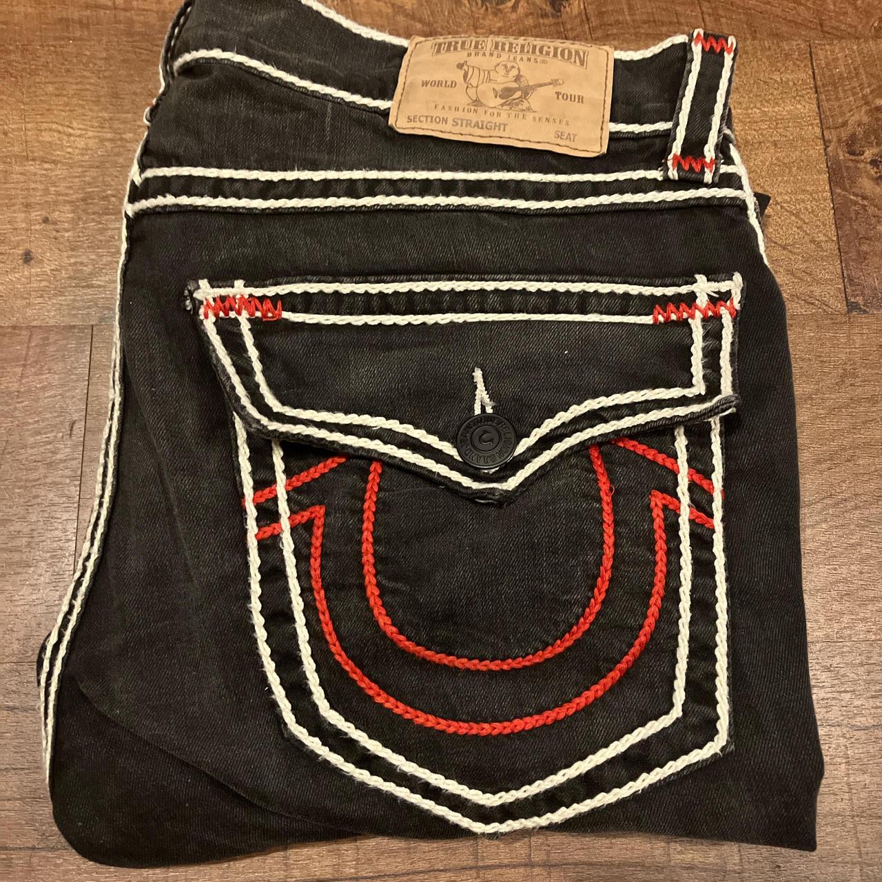 Ricky rope stitch vamp dark desire men’s waist size... - Depop