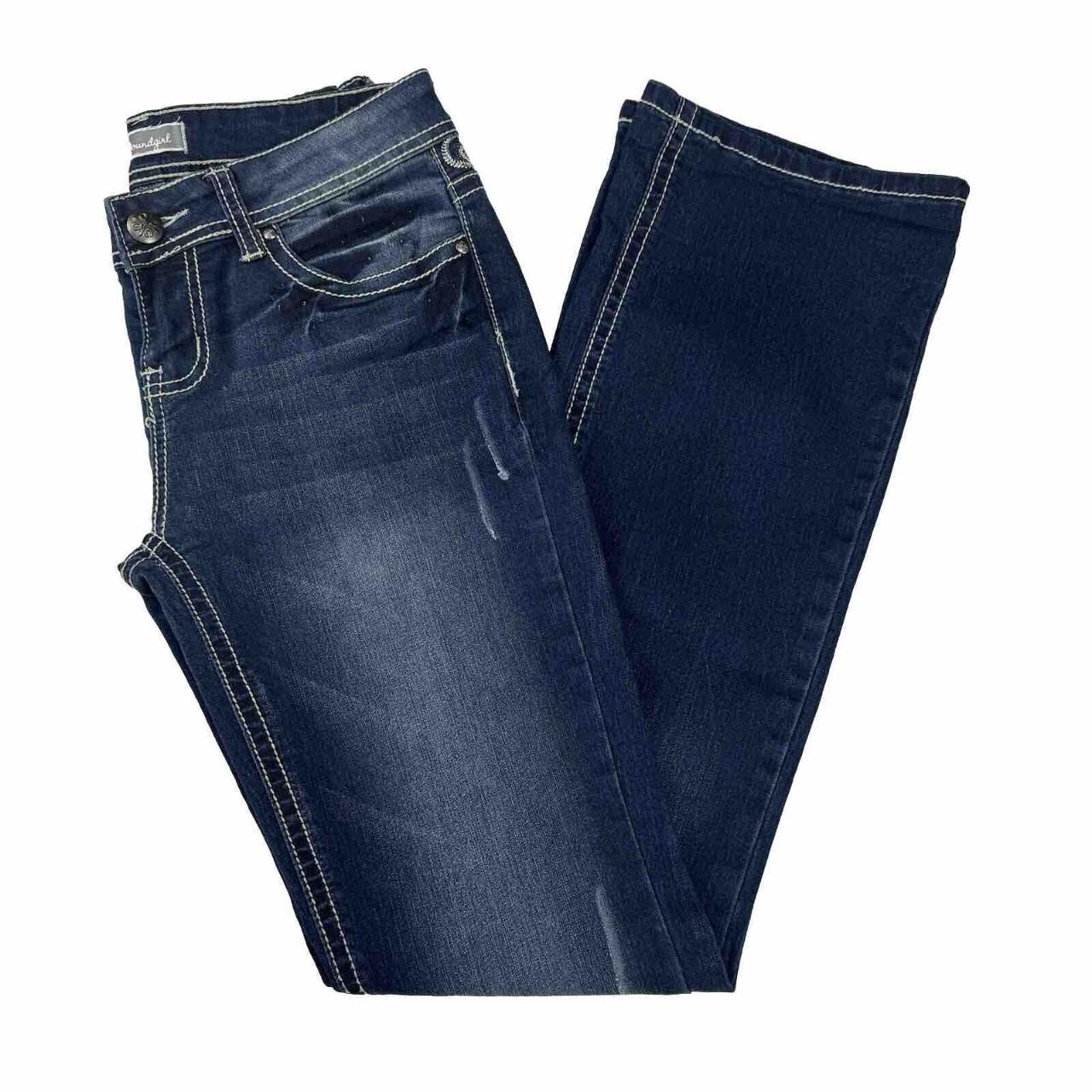 Stylish Soundgirl bootcut jeans in size 7. These... - Depop