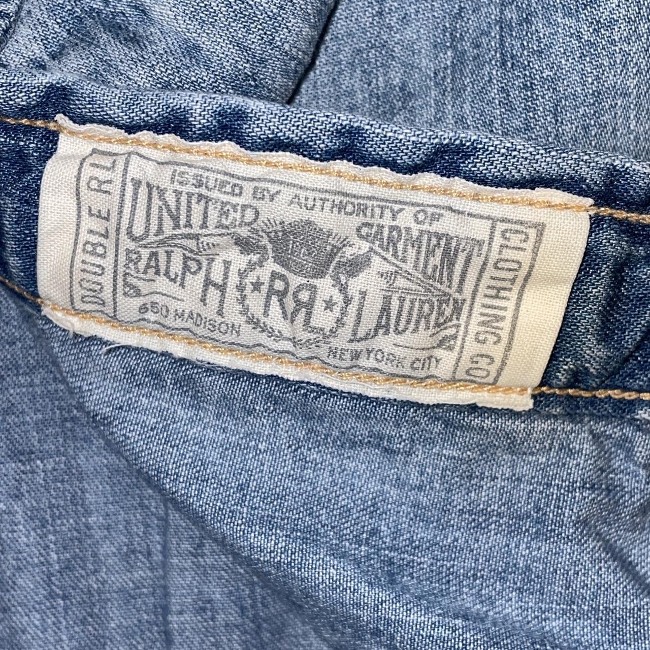 RRL Double RL Ralph Lauren Vintage Women’s Long... - Depop