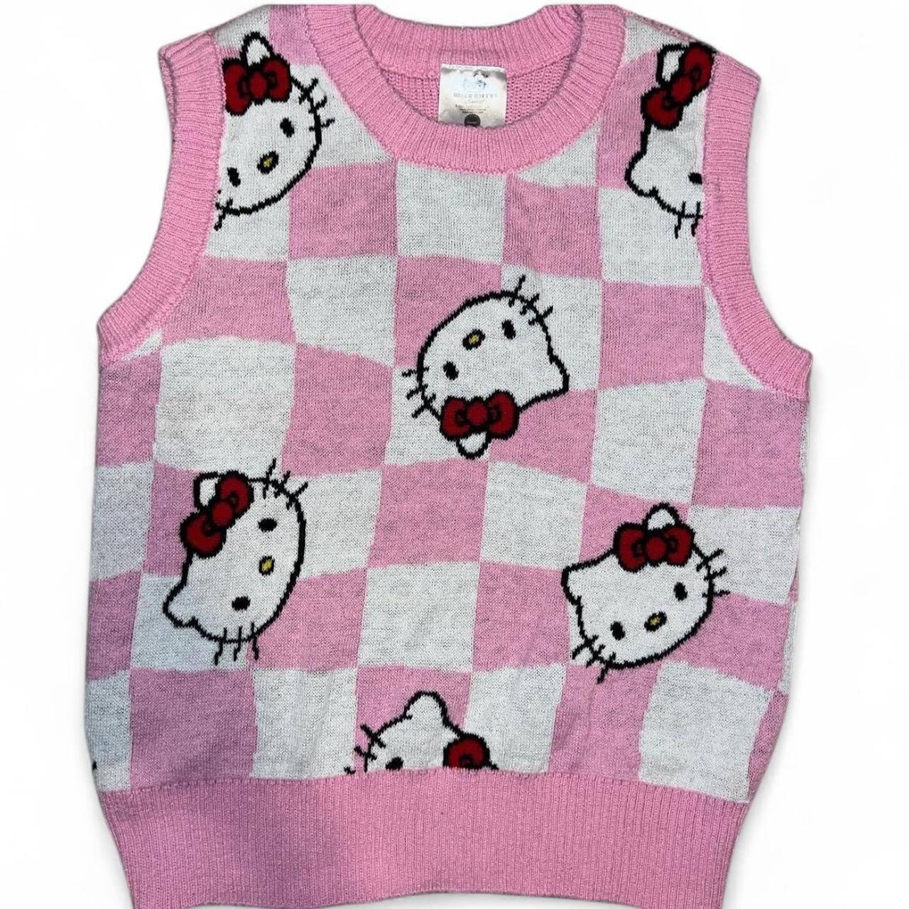 hello kitty vest, size xs, good condition follow... | Depop