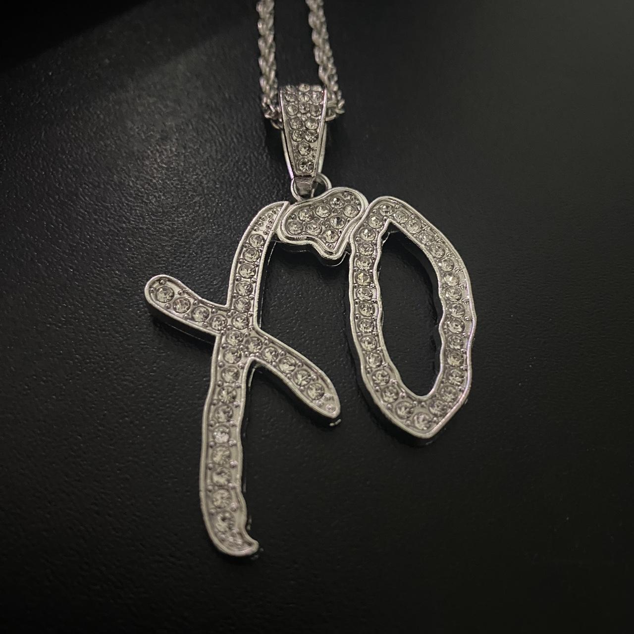TRENDY The Weeknd XO Necklace BRAND NEW Sparkles... - Depop