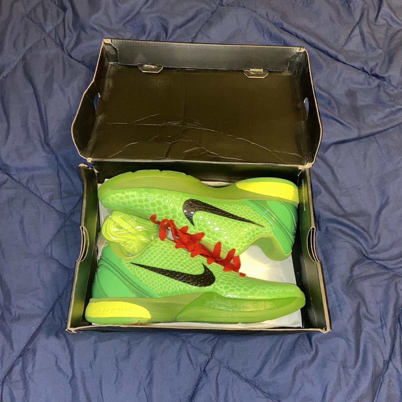 Nike Kobe 6 Protro "grinches" basketball trainers -... - Depop