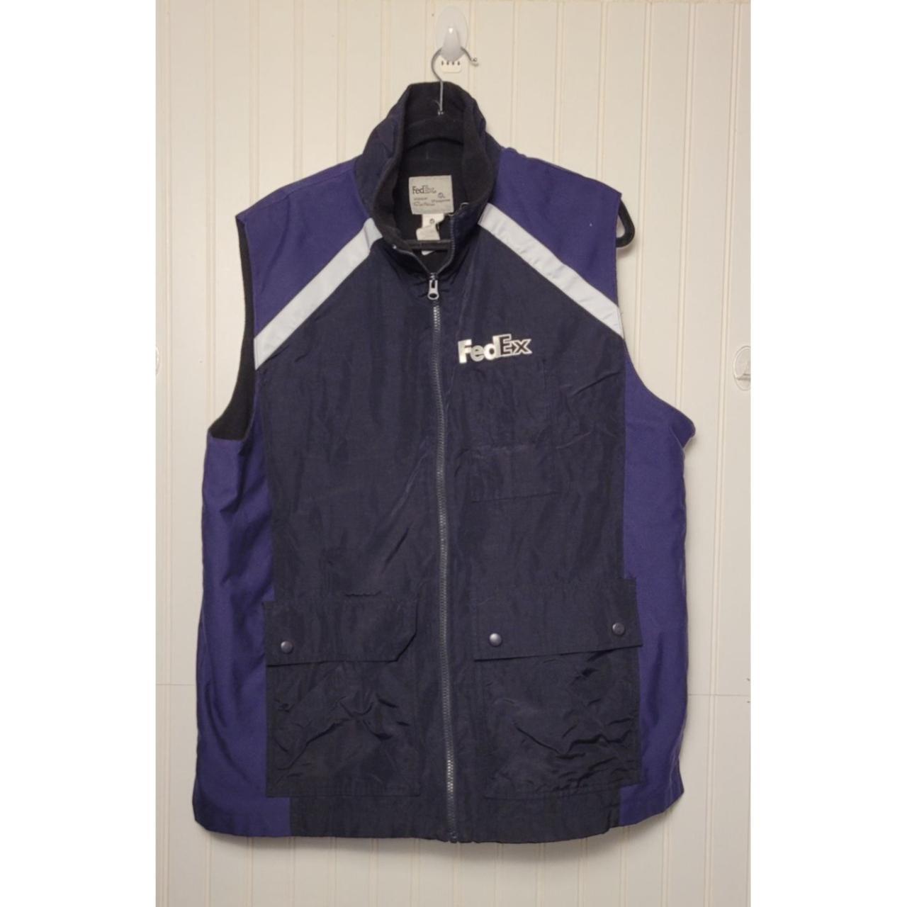 For sale: FedEx Employee vest, fleece lined, size... - Depop
