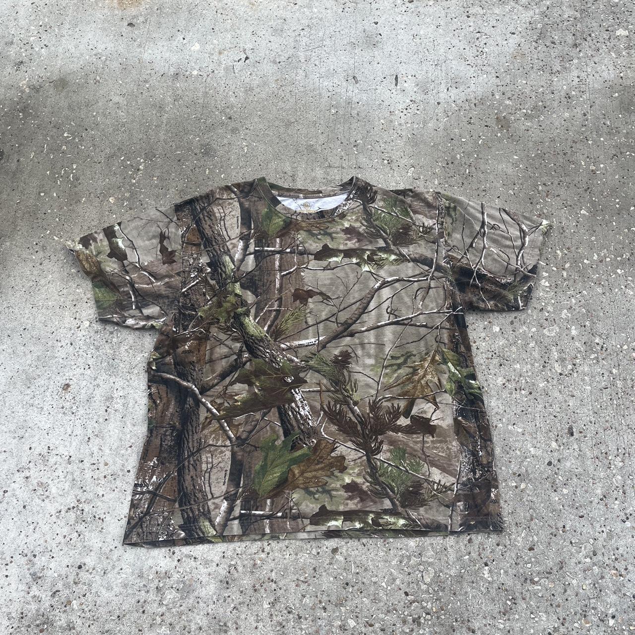 Game winner realtree woodland camo print tee size XL - Depop