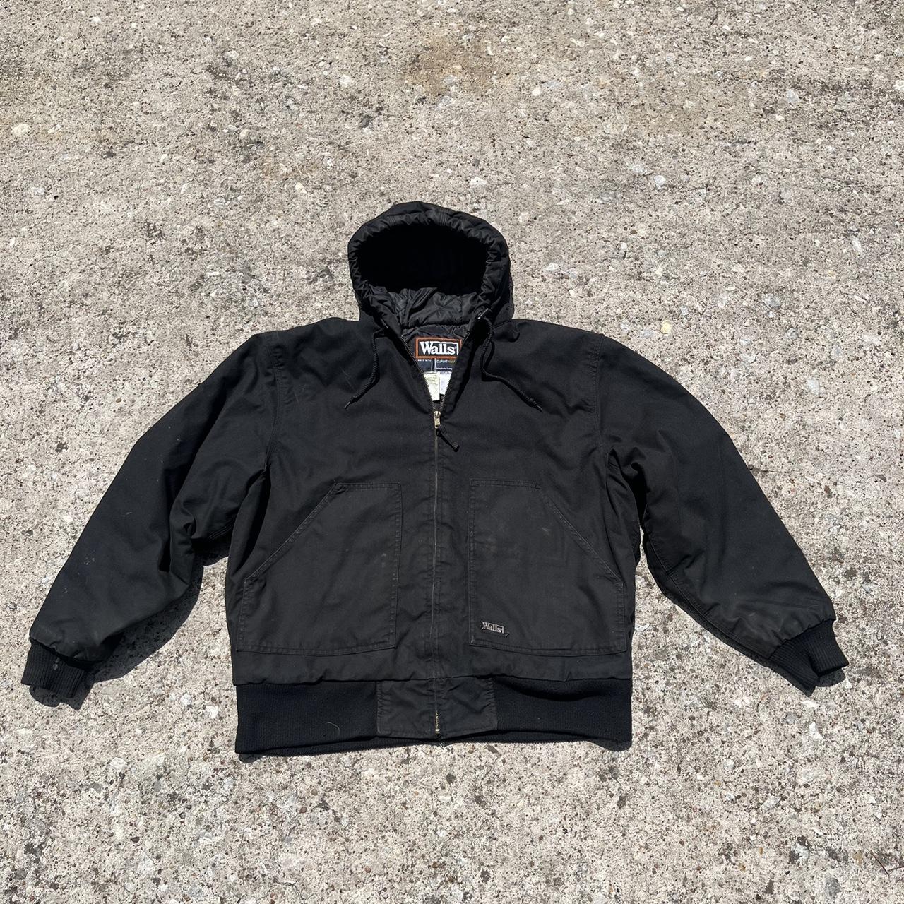 Walls workwear distressing jacket Carhartt style... - Depop