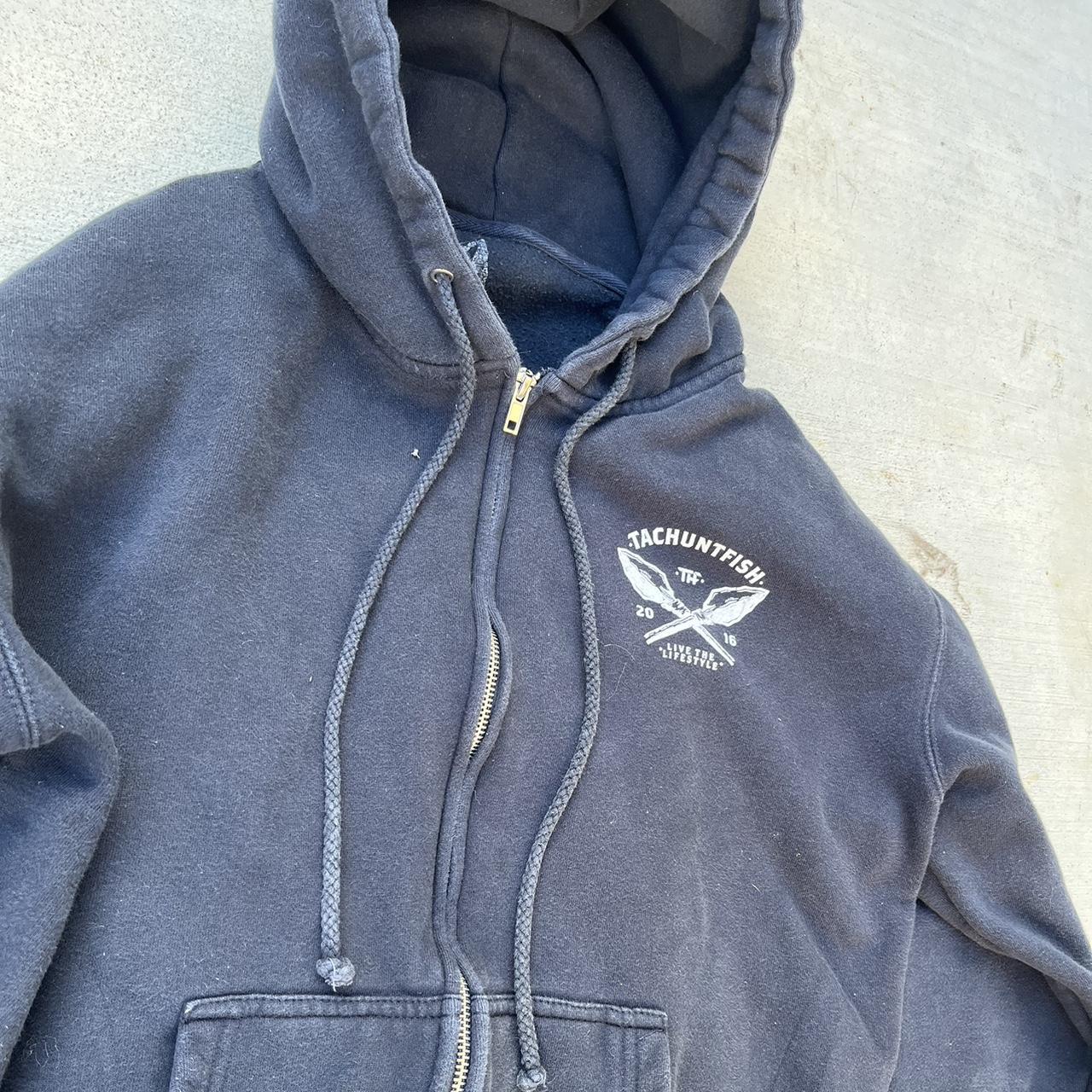 Black Zipup Fits Nice Size Medium Condition... - Depop