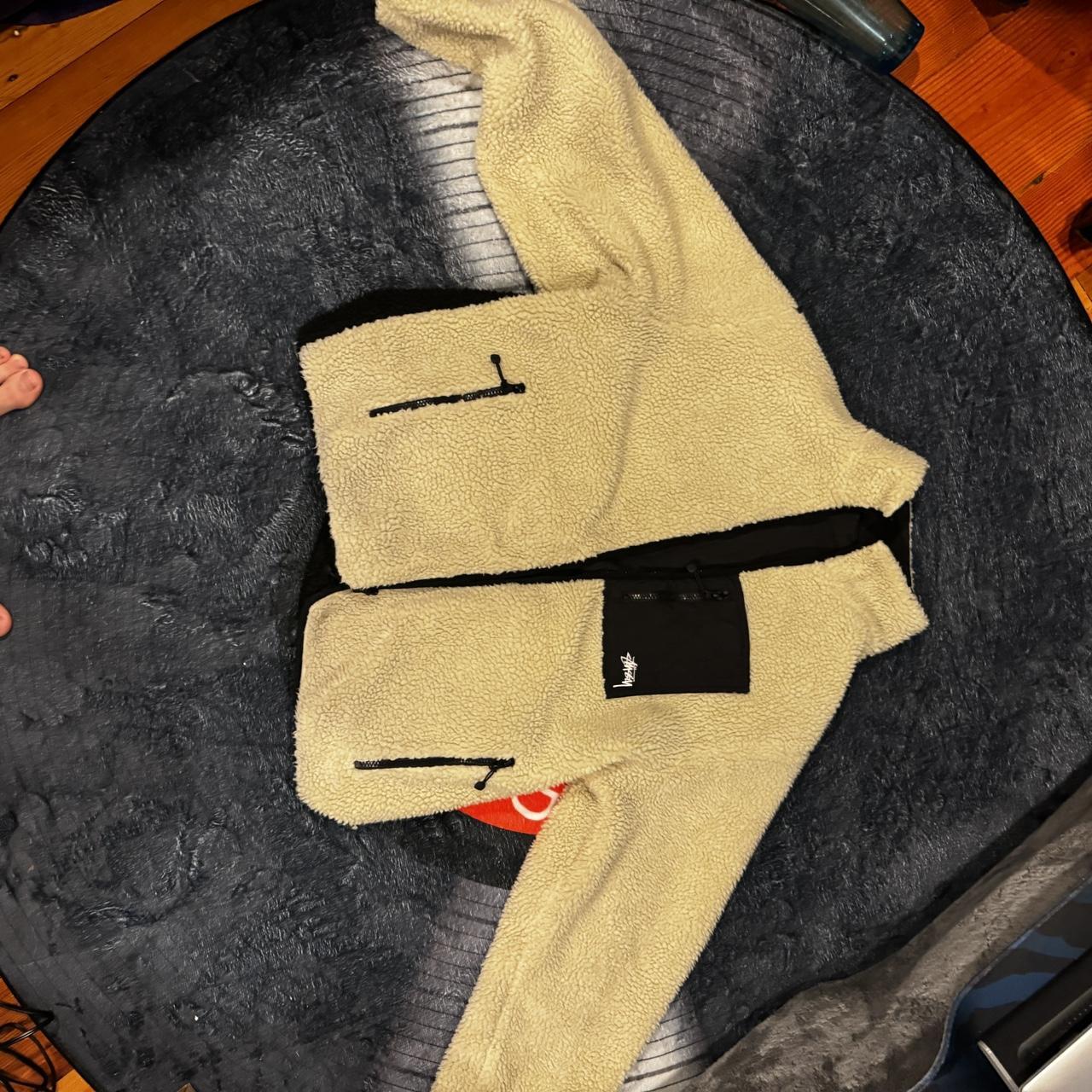 Stussy 8 Ball Reversible Fleece - Depop