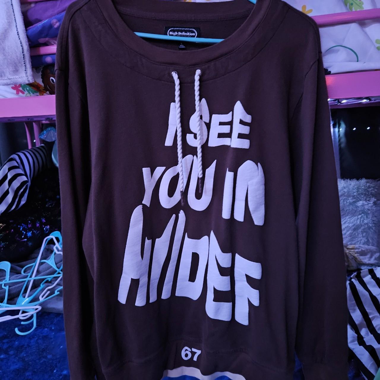 Hiidef brown crew neck ! Only worn a handful of... - Depop