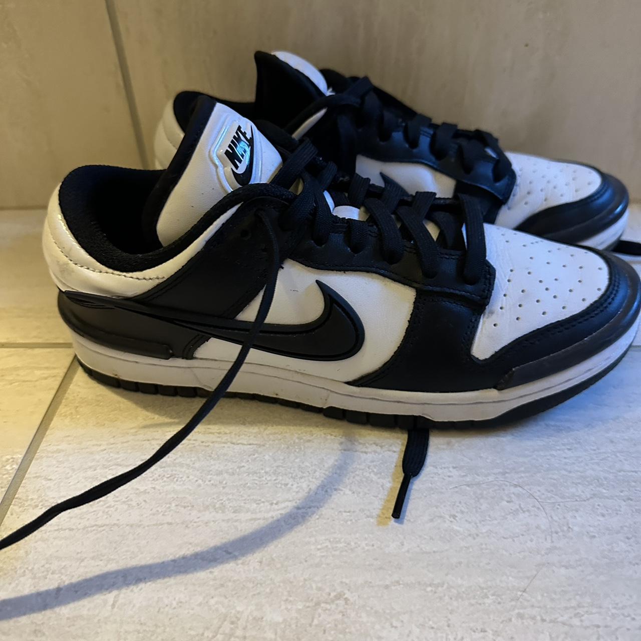 Panda Dunk Twist Ladies size 7 Worn once - Depop
