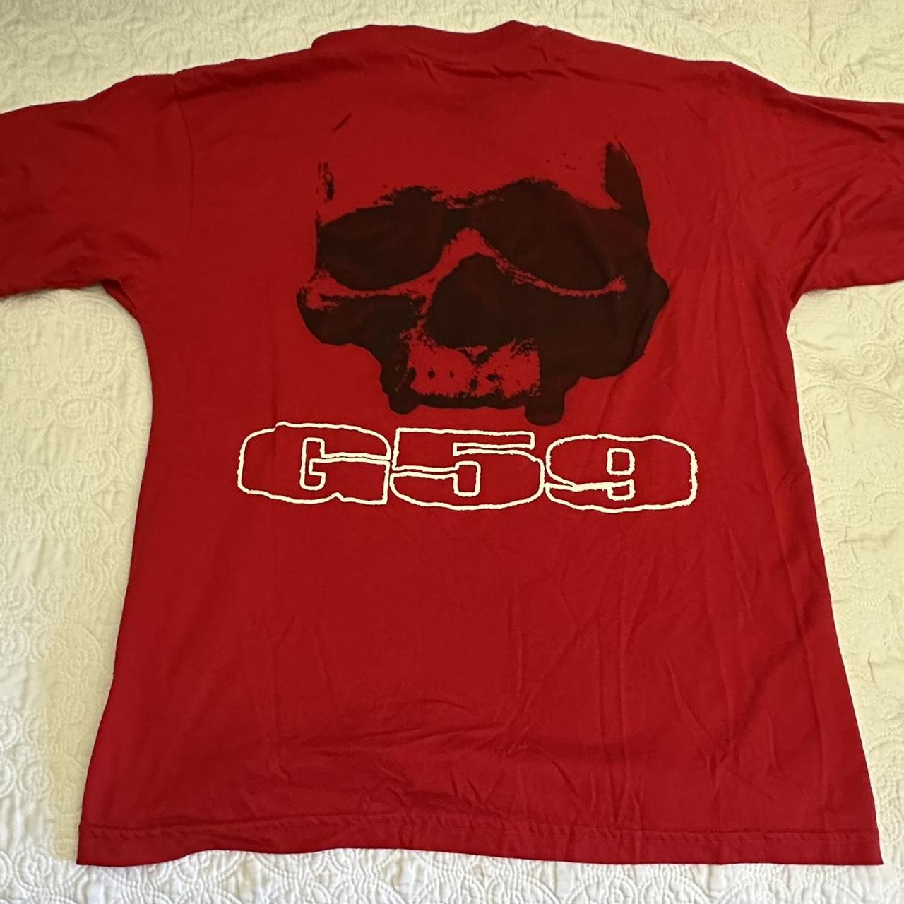 G59 2022 Grey Day Red and Black Skull Suicideboys... - Depop