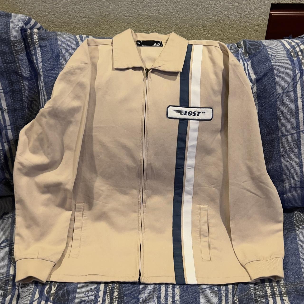 LOST TM Bomber Jacket new without tags #thrift #y2k... - Depop