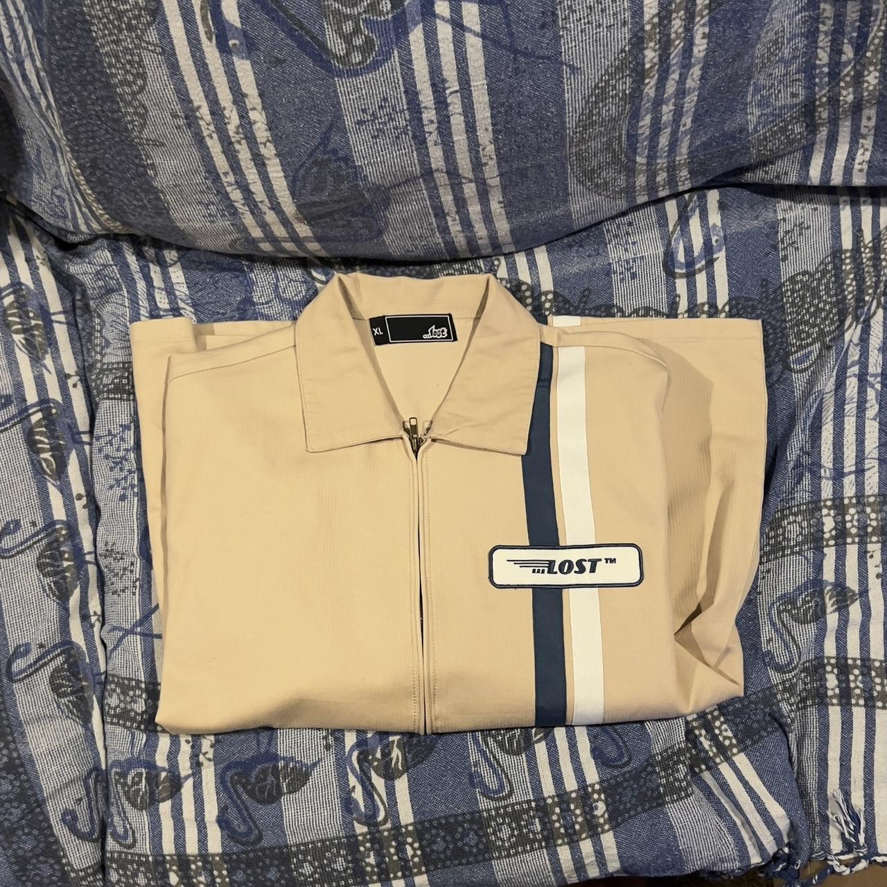 LOST TM Bomber Jacket new without tags #thrift #y2k... - Depop