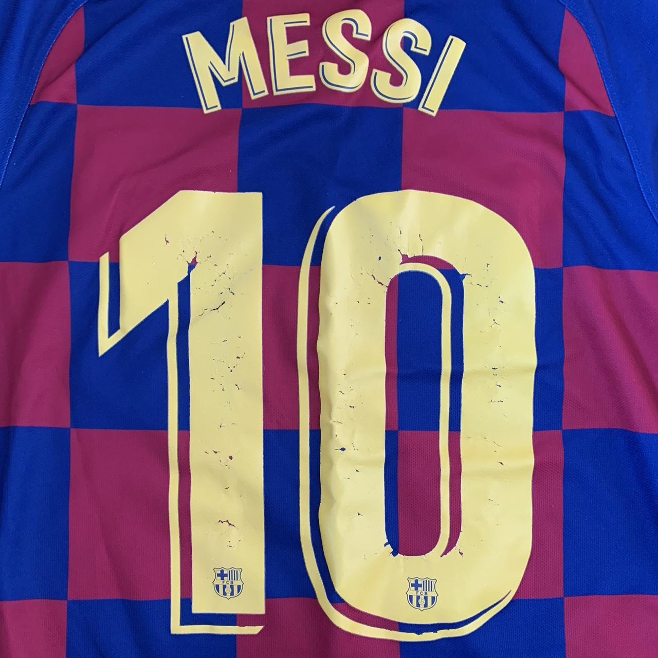 Messi Barcelona shirt In good condition. Will... - Depop