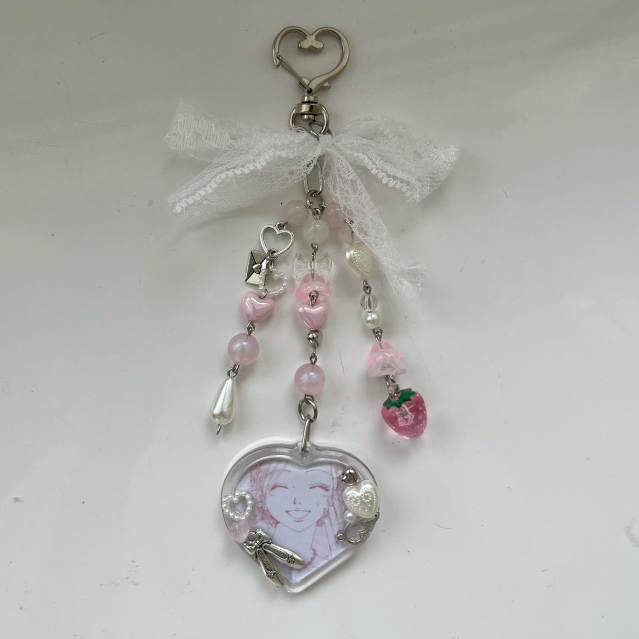 nana & hachi matching strawberry keychains ──★ ˙🍓 ̟... - Depop