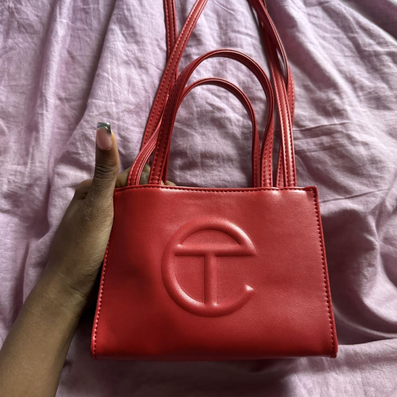 small red teflar bag literally never worn it’s just... - Depop
