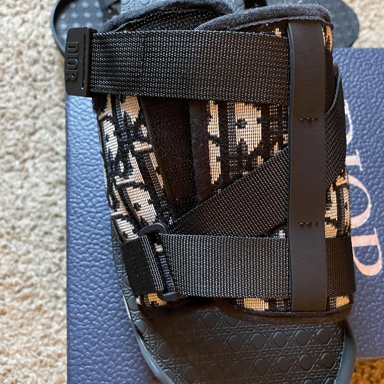 Dior slides size 10 good as new - Depop