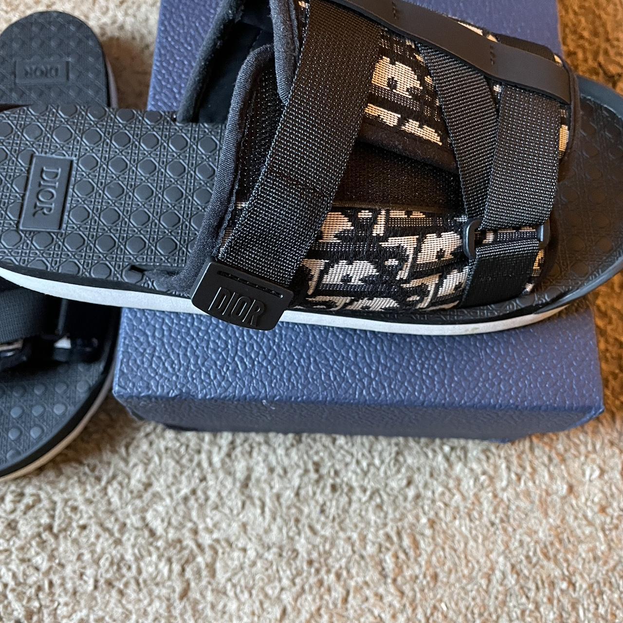 Dior slides size 10 good as new - Depop