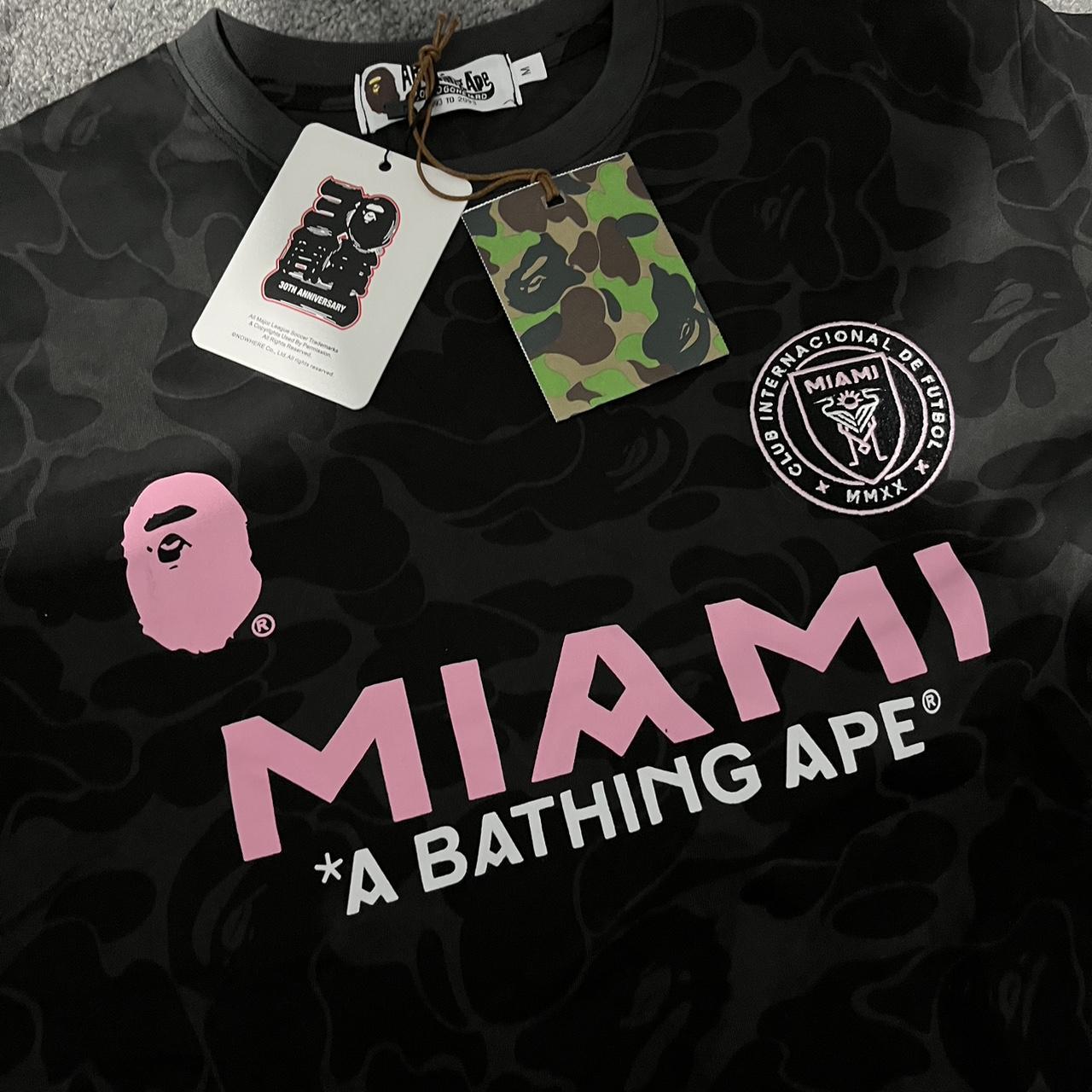 Inter miami bape concept shirt Fast delivery... - Depop