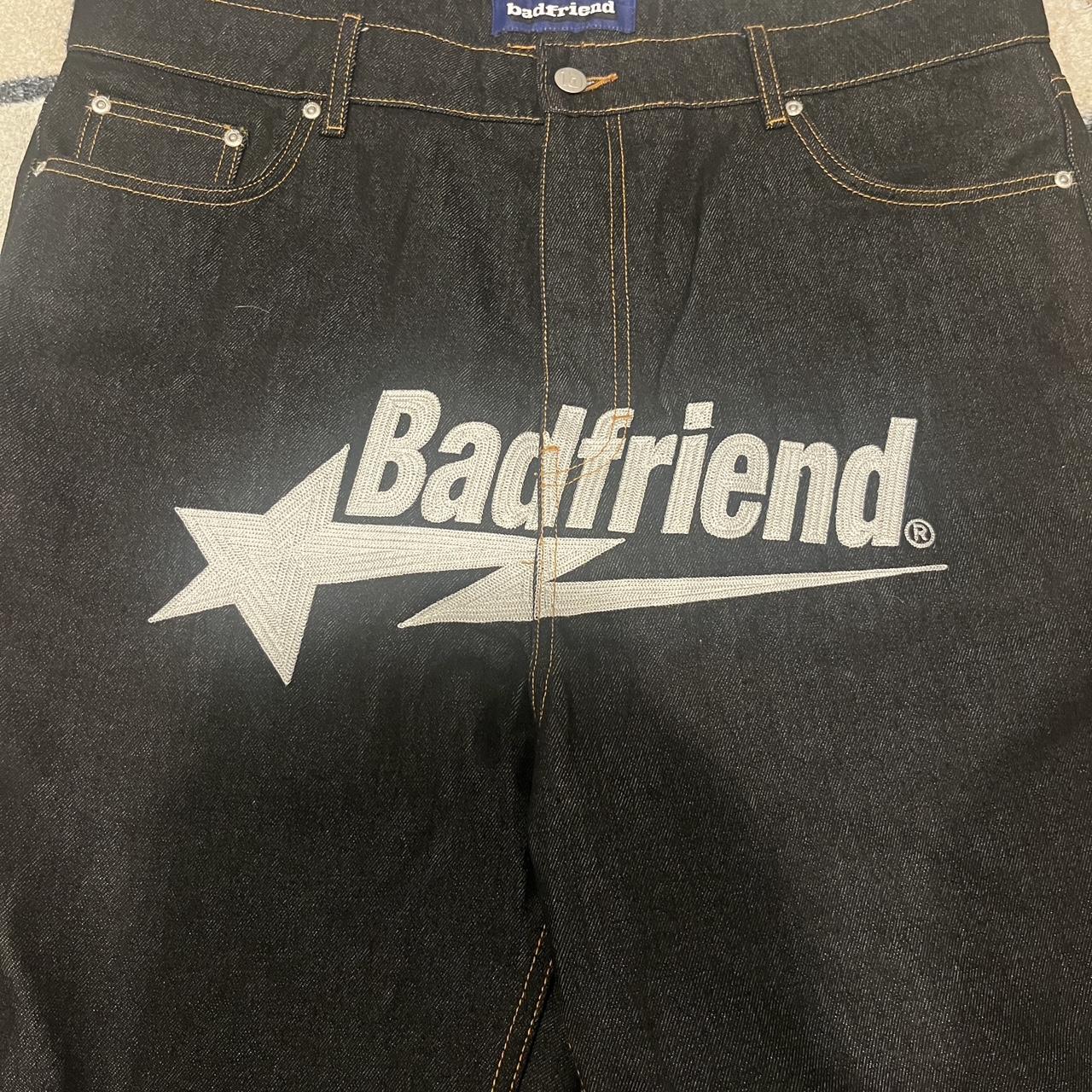 Brand New Badfriend Jeans Embroidery - Depop