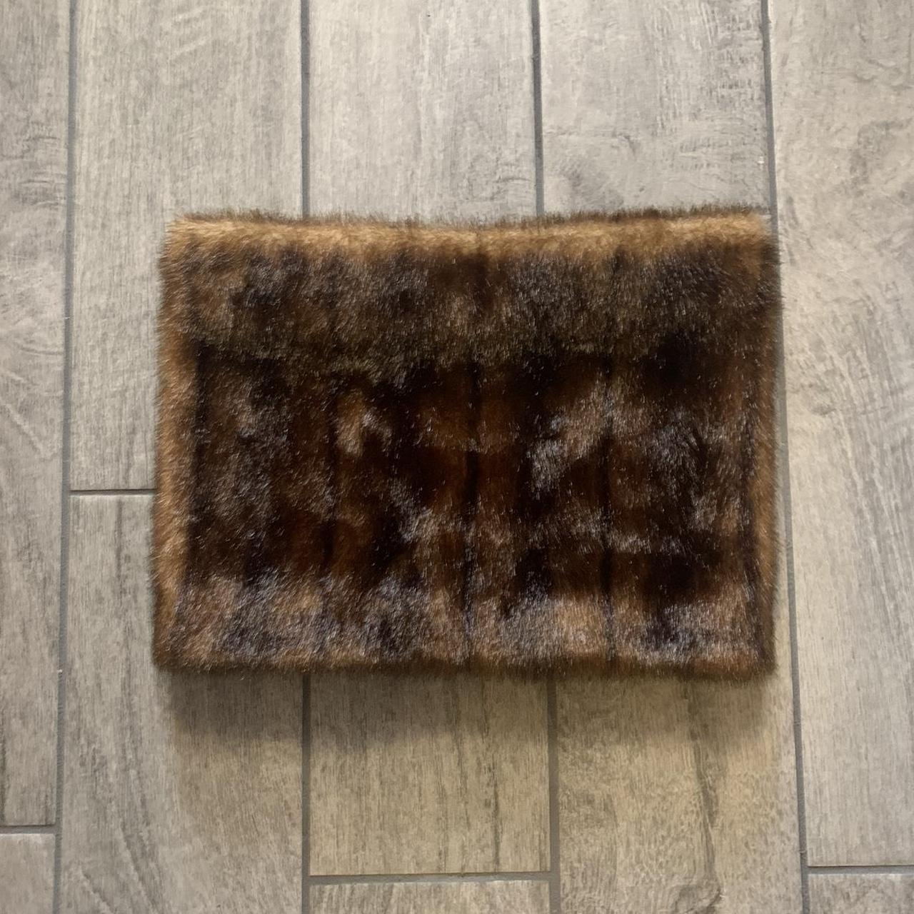 Y2k Fur tube top #fur #avantgarde #grunge #y2k... - Depop