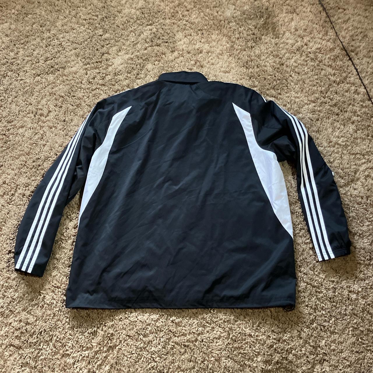 Adidas, black and white tracksuit Size 2XL XXL #Korn... - Depop