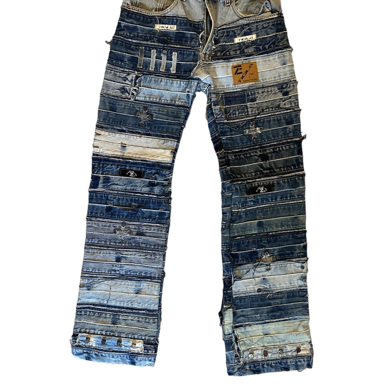 Ticila Seven Star Two style jeans measures 30W x... - Depop