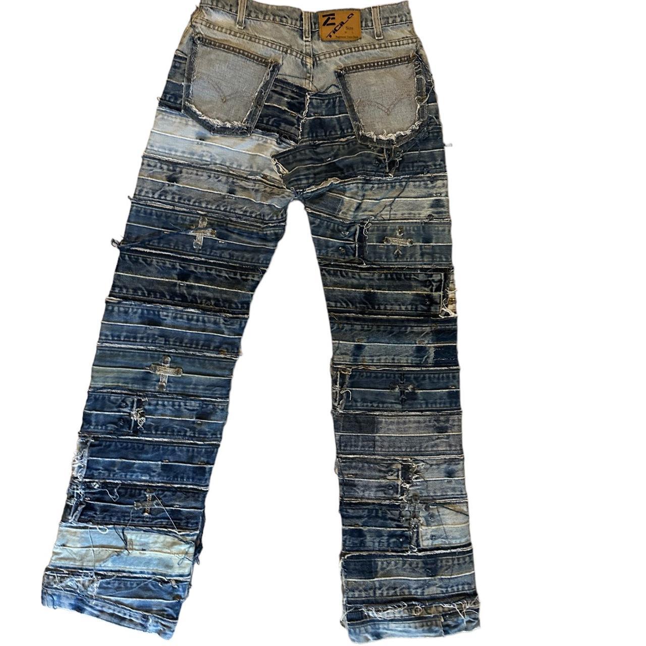 Ticila Seven Star Two style jeans measures 30W x... - Depop