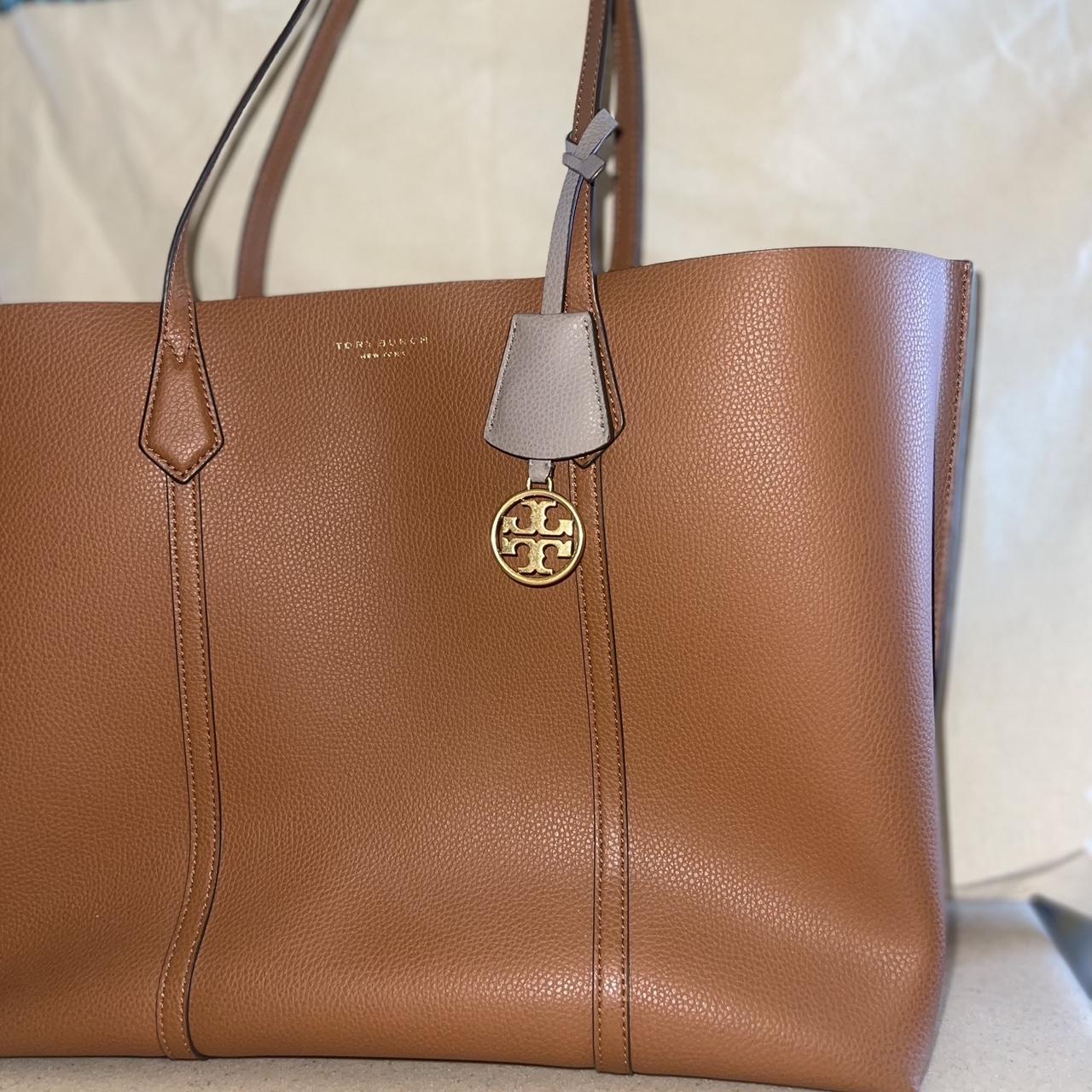 Original Tory Burch Women's Perry Triple Compartment... - Depop