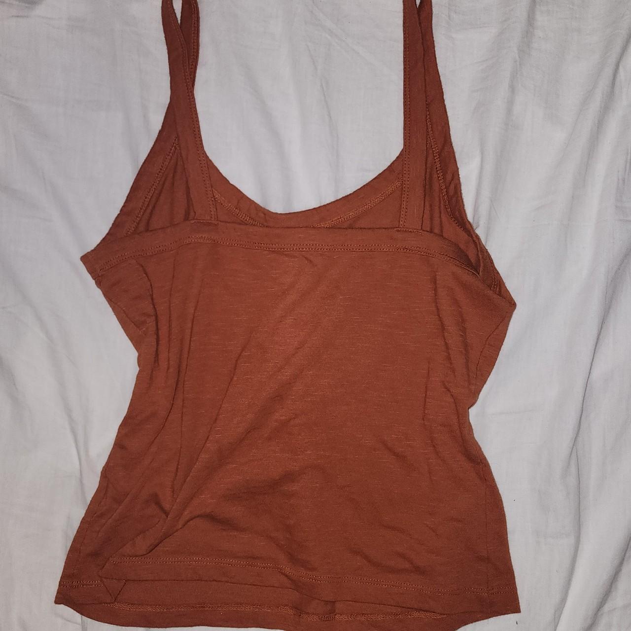 Wild Fable - Burnt Orange - Tank Top - M Open to... - Depop