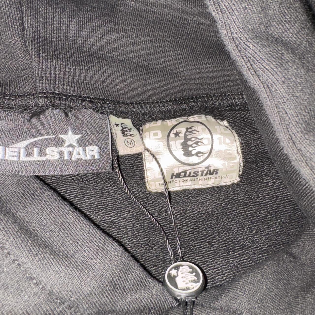 Hellstar studio black hoodie Brand new, comes with... - Depop
