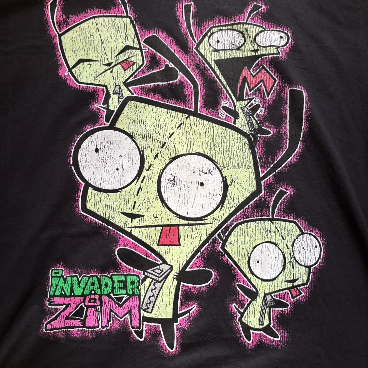 da cutest invader zim baggy tee. I love dis shirt... - Depop